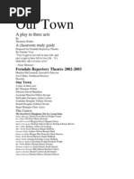 Our Town Newest Script | PDF | Nature