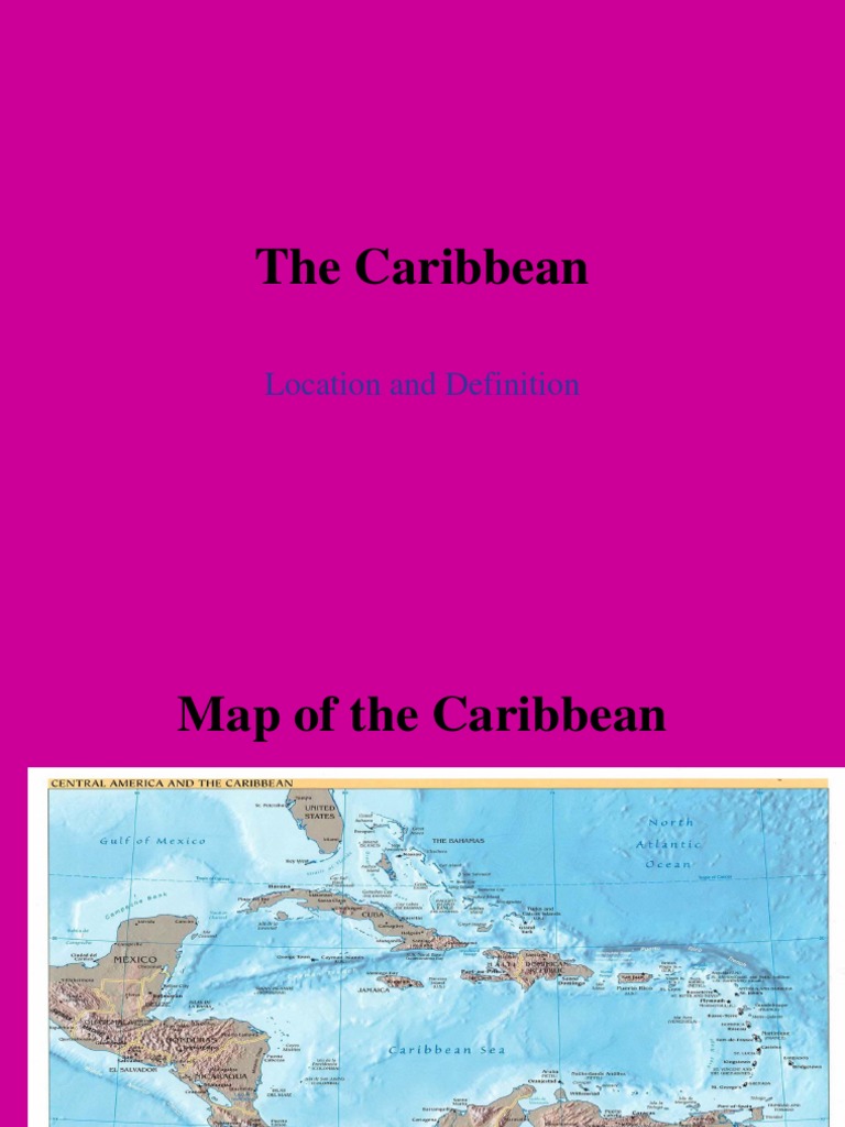 Defining the Caribbean Region | PDF | Caribbean | Island