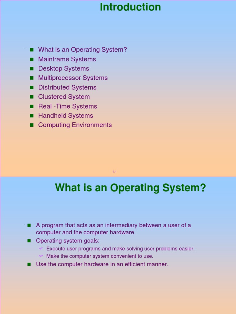 Ch1 Annotated | PDF | Parallel Computing | Operating System