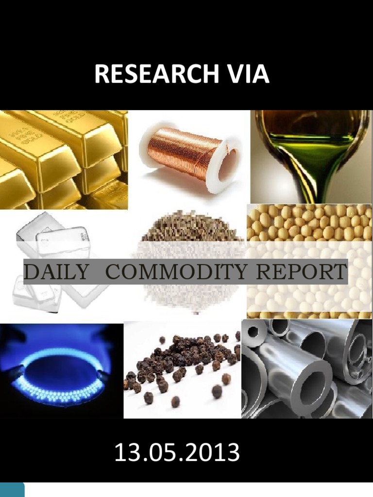 Daily Commodity Market Update | PDF | Commodity Markets | Futures Contract