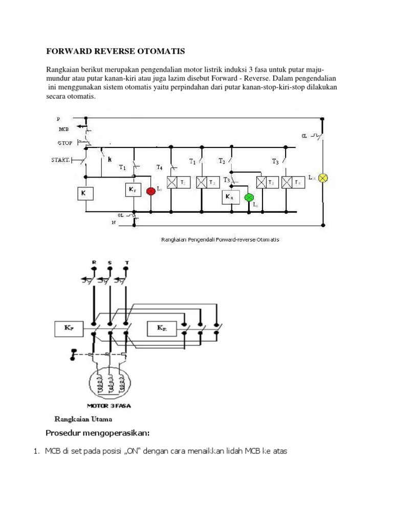 Forward Reverse Otomatis | PDF