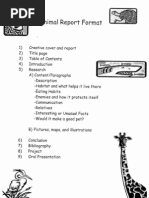 Writing an Effective Animal Report | PDF | Adaptation | Wasp