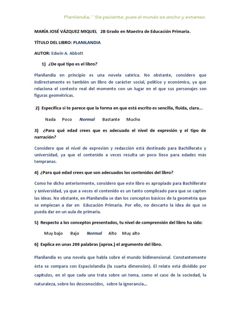 MARIA JOSE VAZQUEZ MIQUEL María José Vázquez Miquel | PDF | Tierra ...