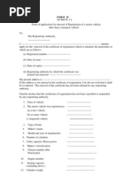 Form 25 | PDF | Motor Vehicle | Transport