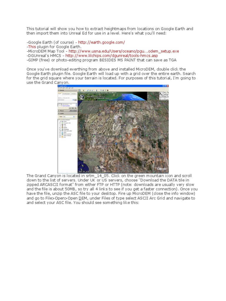 Heightmaps From Locations On Google Earth | PDF | Computing | Computer ...