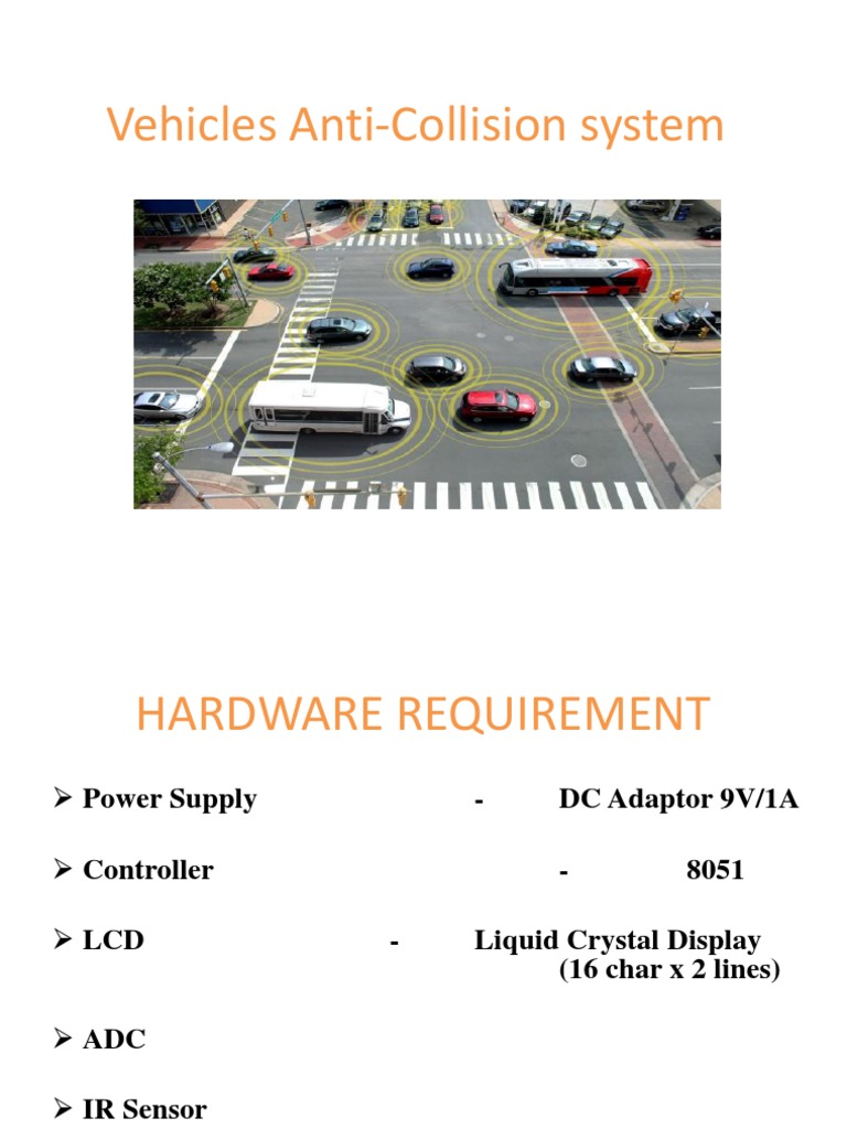Vehicle Anti-Collision System Guide | PDF | Sensor | Vehicles