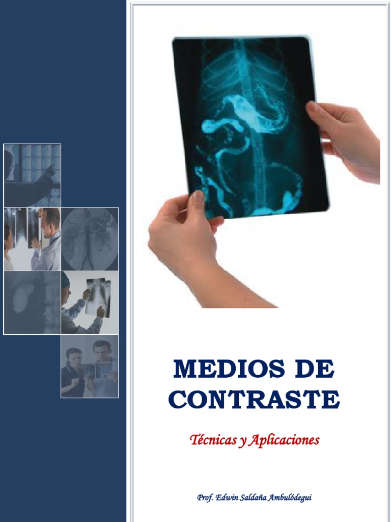 Tipos de Medios de Contraste en Radiología | PDF | Especialidades ...