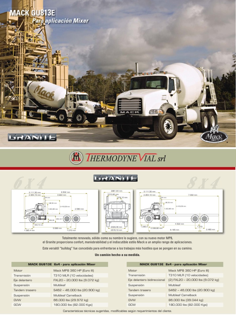 Mack Ficha Mixer | PDF