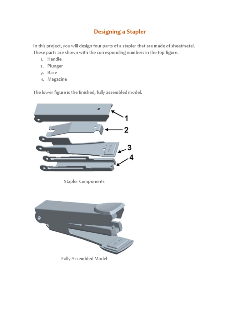 Designing A Stapler | PDF | Software | Computing And Information Technology