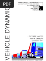 Race Car Vehicle Dynamics - Problems, Answers and Experiments | PDF