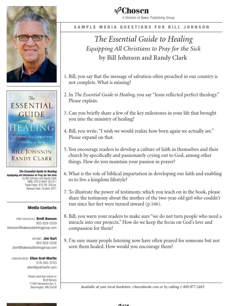 Essential Guide to Healing Ministry | PDF | Faith Healing | Prayer