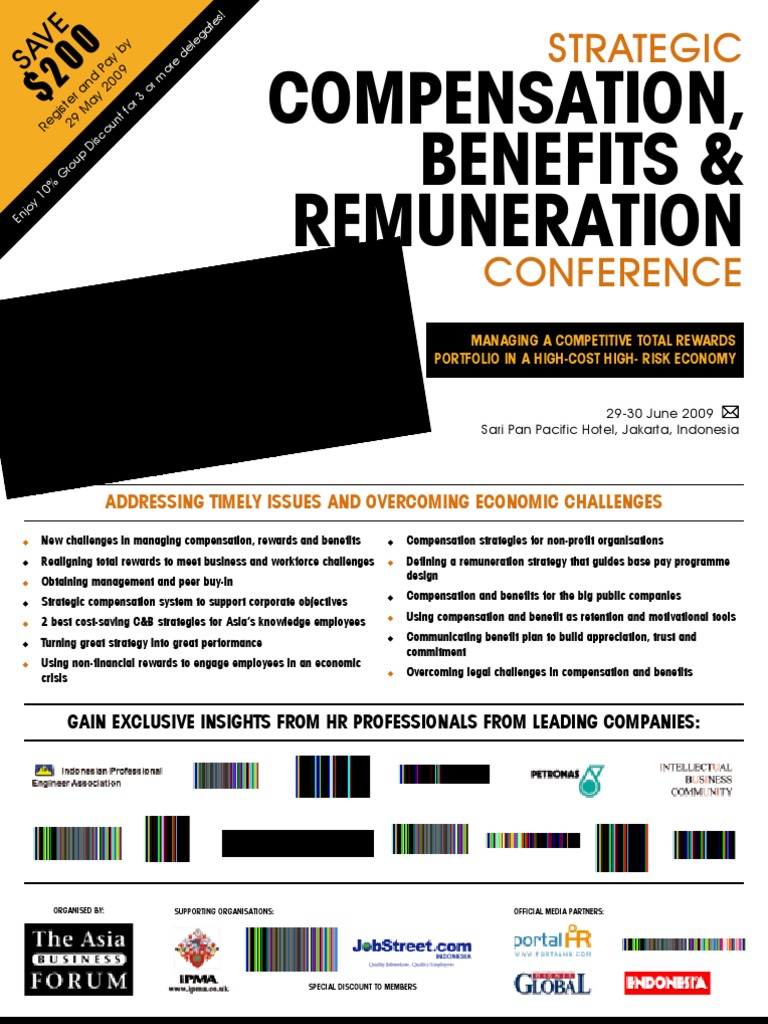 Strategic Compensation, Benefits & Remuneration Conference | PDF ...