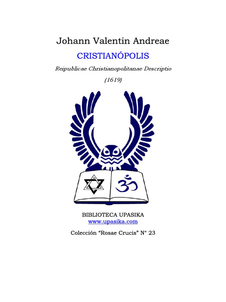 Christianopolis Johann Valentin Andreae | PDF