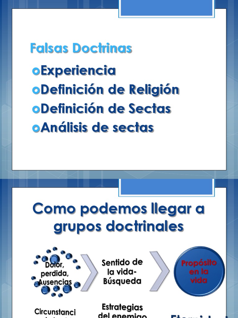 Falsas Doctrinas [Recuperado] | Secta | Herejía