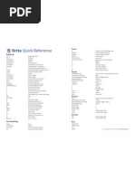 Plasticity Shortcut Sheet 0.5.41 | PDF