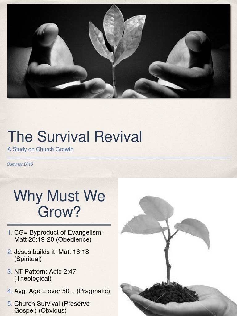 Church Growth: Biblical Insights and Methods | PDF | Christian Revival ...