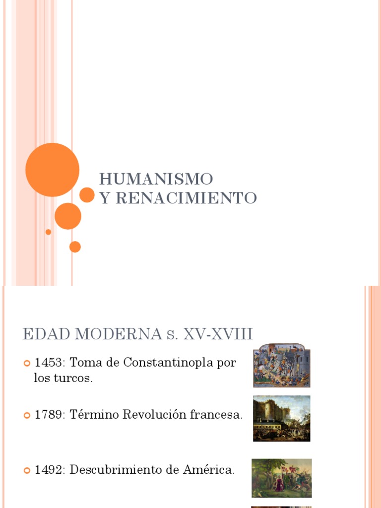 Humanismo y Renacimiento PDF | PDF | Renacimiento | Italia