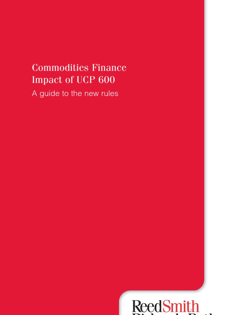 UCP-600-Letter of Credit. | PDF