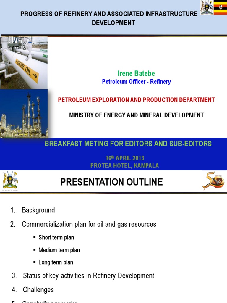 Progress of Refinery and Associated Infrastructure Development in ...