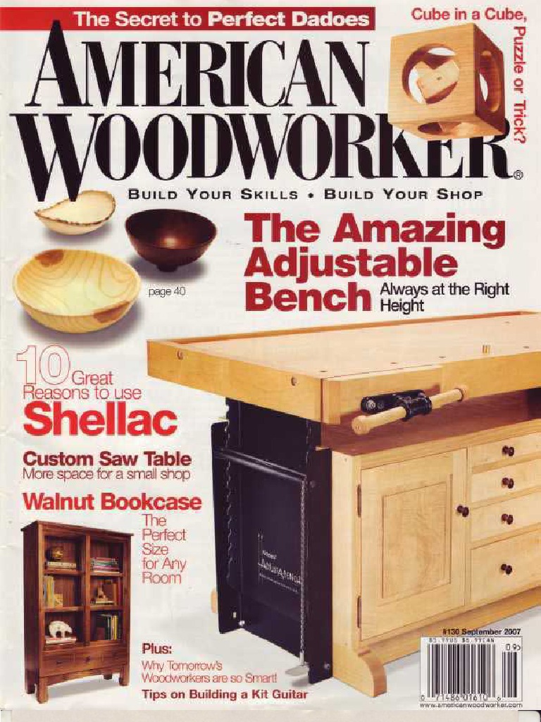 American Woodworker - 130 (September 2007) | Vocational Education | Drill