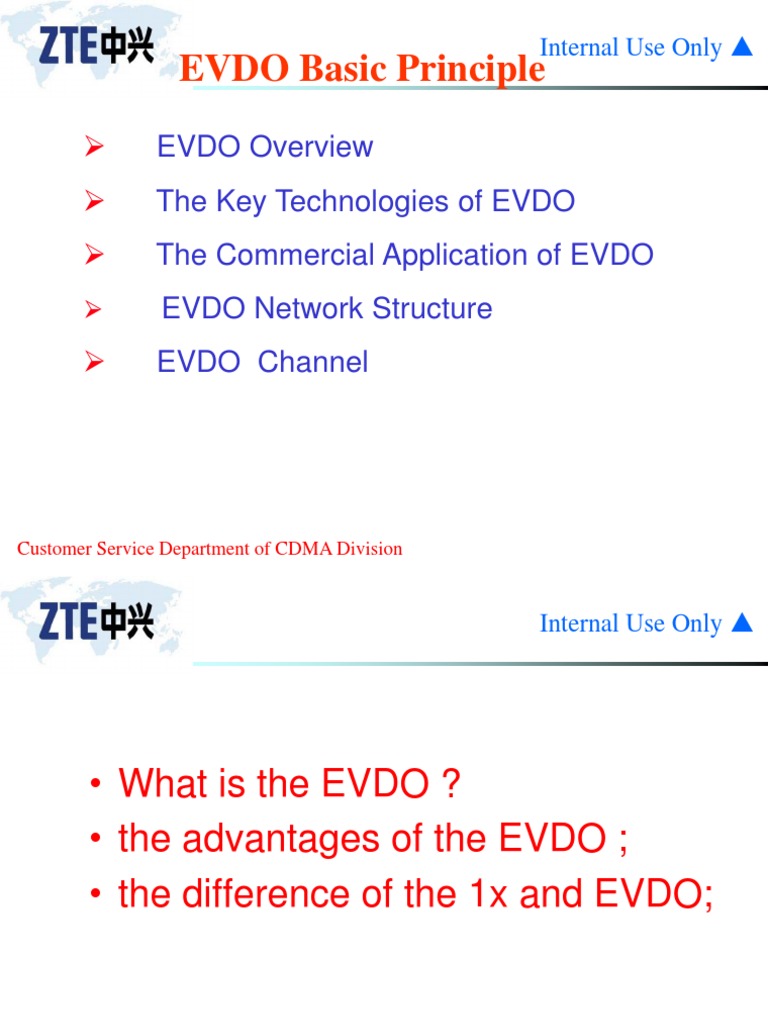 EVDO Basic Principle | PDF | Radio | Broadcast Engineering