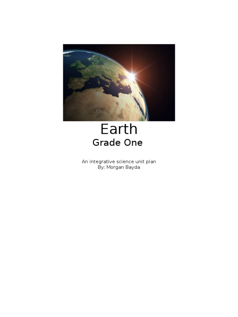 Earth Unit - Grade 1 | PDF | Rock (Geology) | Learning