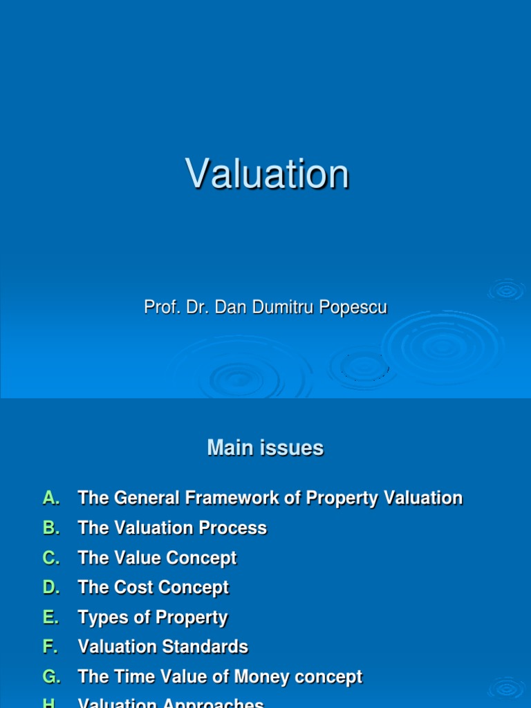 PP Valuation | Download Free PDF | Time Value Of Money | Valuation (Finance)