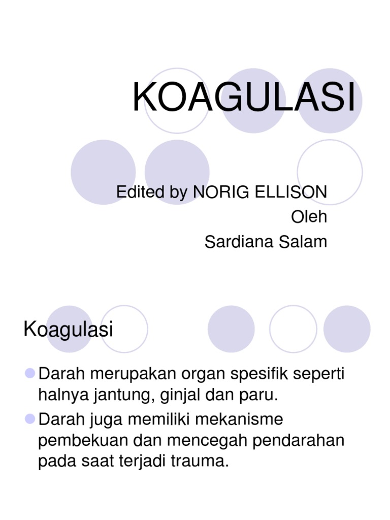Koagulasi 2 | PDF