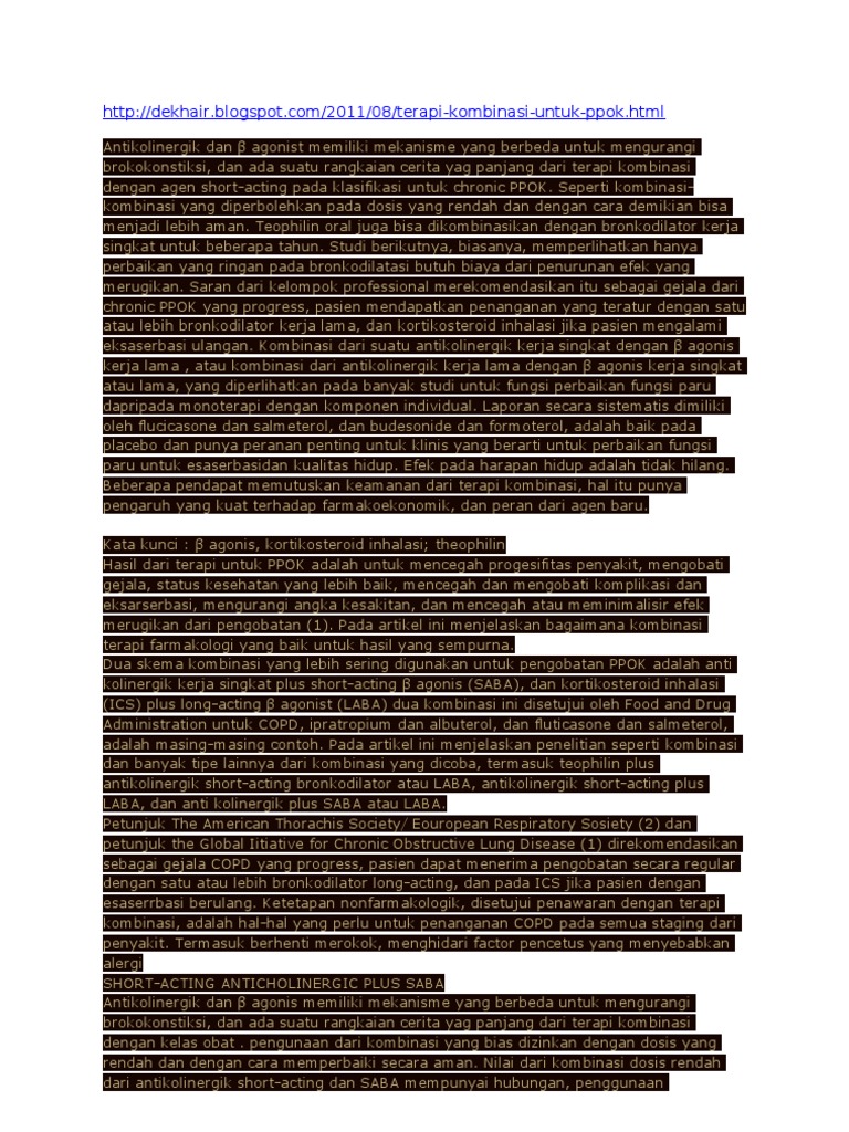 Terapi Ppok | PDF