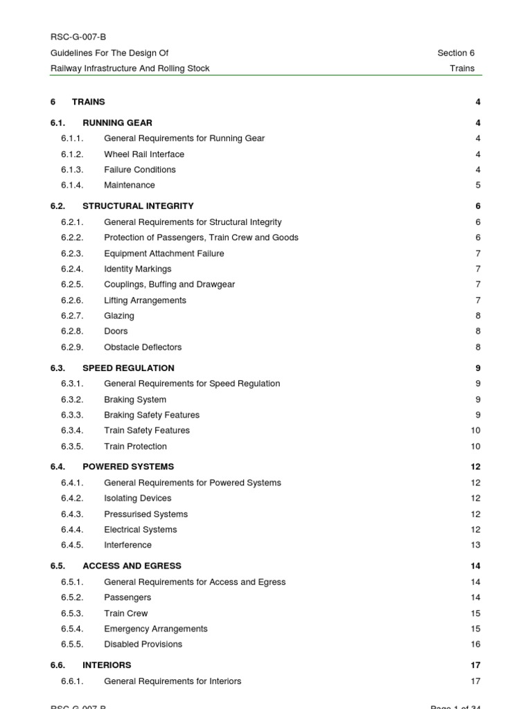 Rscg007b Guidelines For The Design of Railway Infrastructure and ...