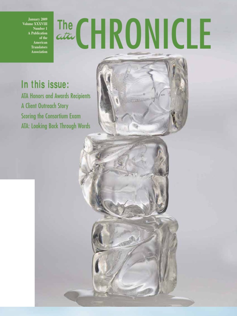 ATA Chronicle Sample | PDF | Small Business Administration | Small Business