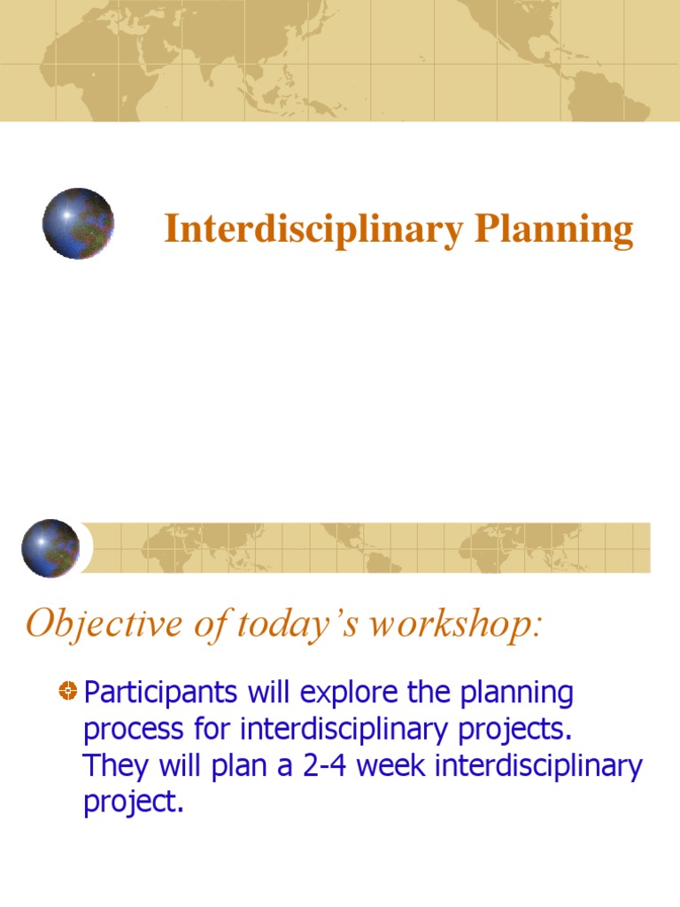 interdisciplinary_planning.ppt | Interdisciplinarity | Curriculum