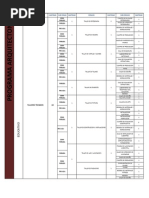 Programa Arq. Centro Cultural | PDF