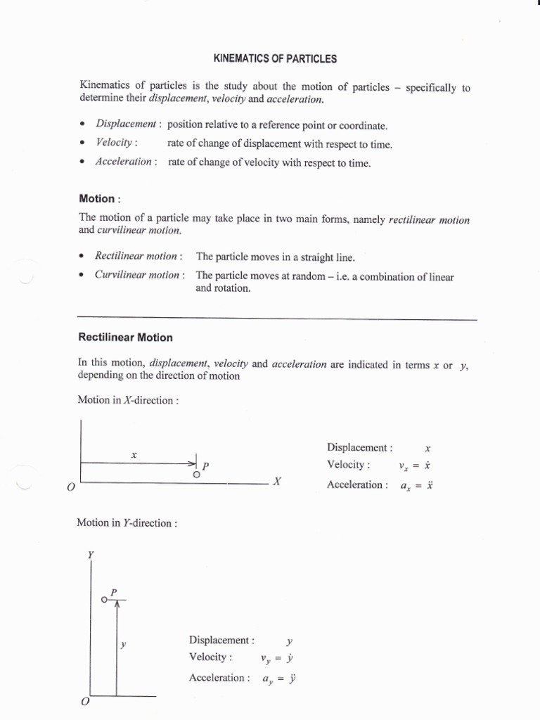 Curvilinear Motion and Polar Coordinates | PDF | Velocity | Kinematics