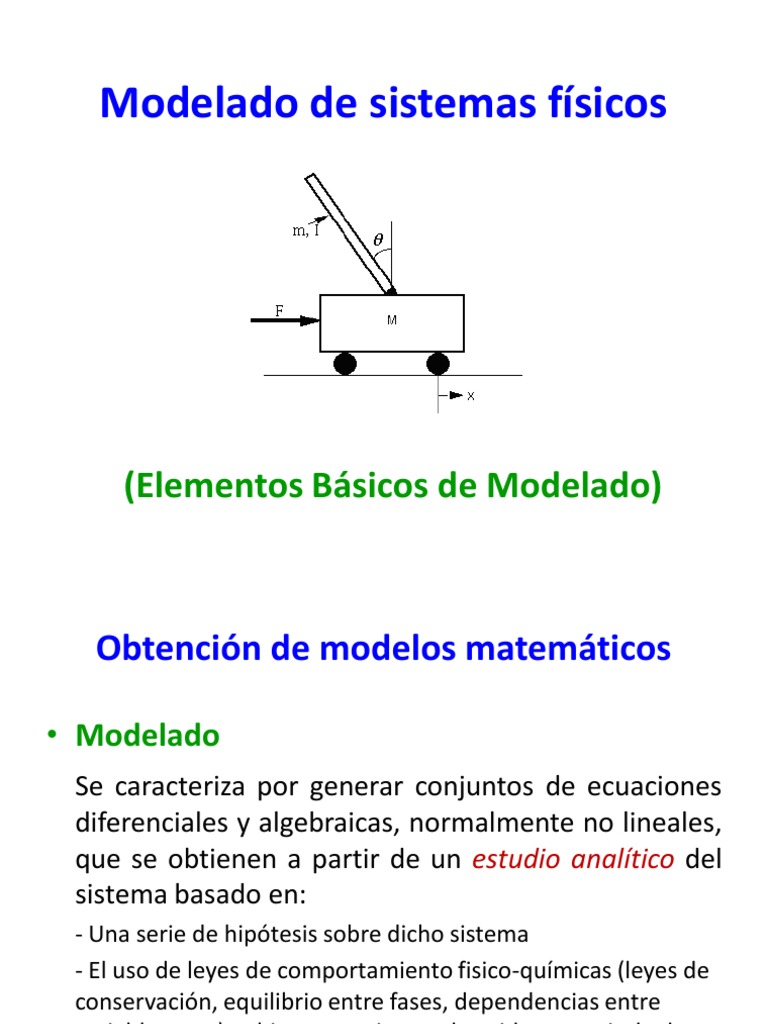 Modelado de Sistemas Físicos | PDF | Fuerza | Las leyes del movimiento ...