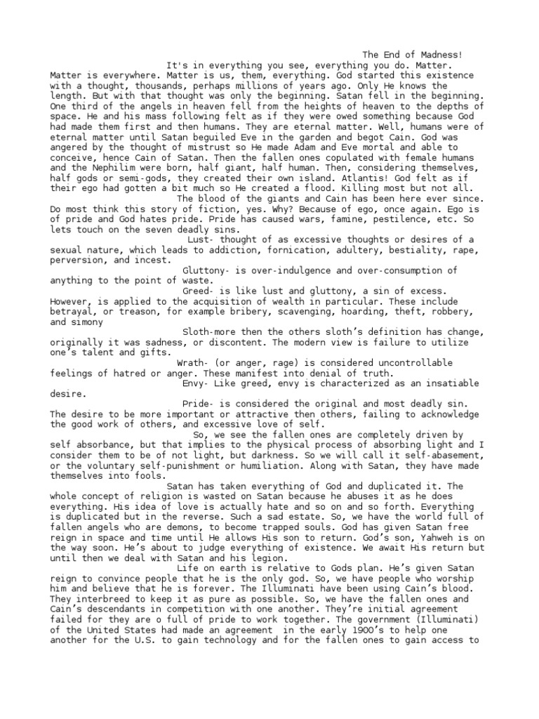 Nephilim | PDF