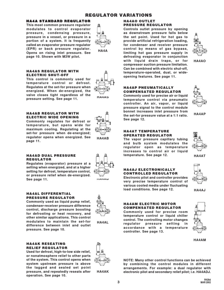 Hansen - Ha4a & Ha4as | PDF | Pressure | Refrigeration