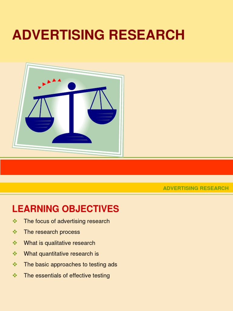 Advertising Research | PDF | Advertising | Survey Methodology