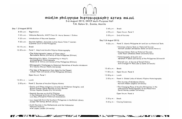 Muslim Historiography After Majul | PDF | Philippines | Mindanao