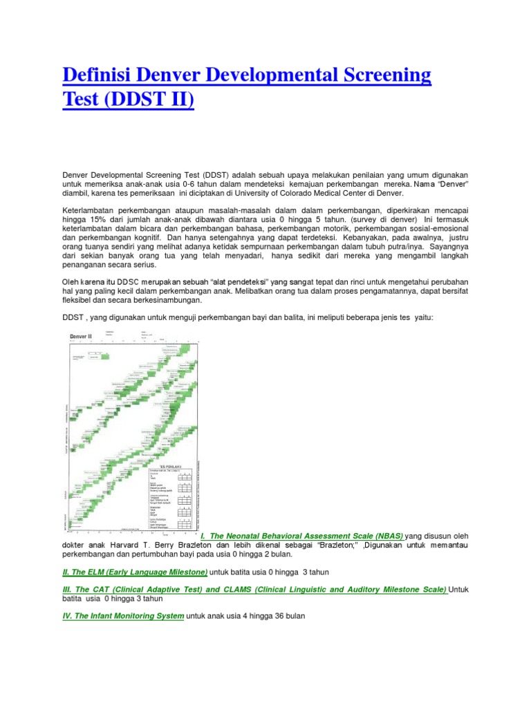 Denver Developmental Screening Test Ii Pdf Download - tdlasopa