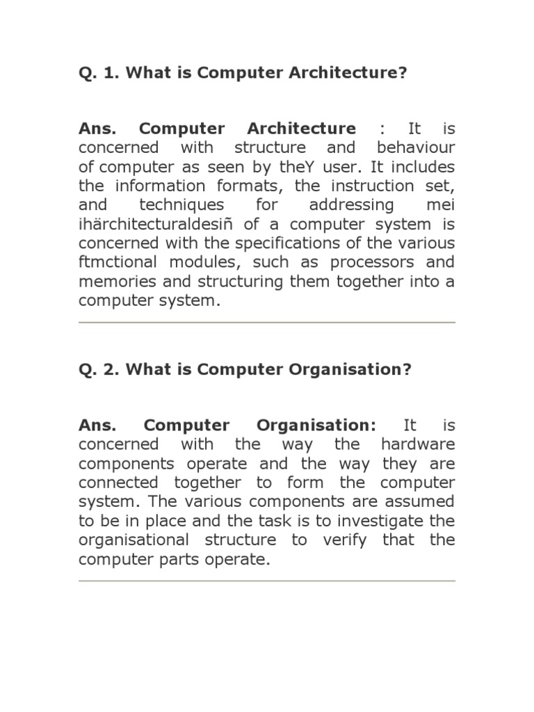 Computer Architect | PDF | Computer Data Storage | Instruction Set