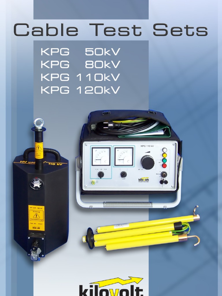 7 DC Hi Pot Details | PDF | Cable | Direct Current