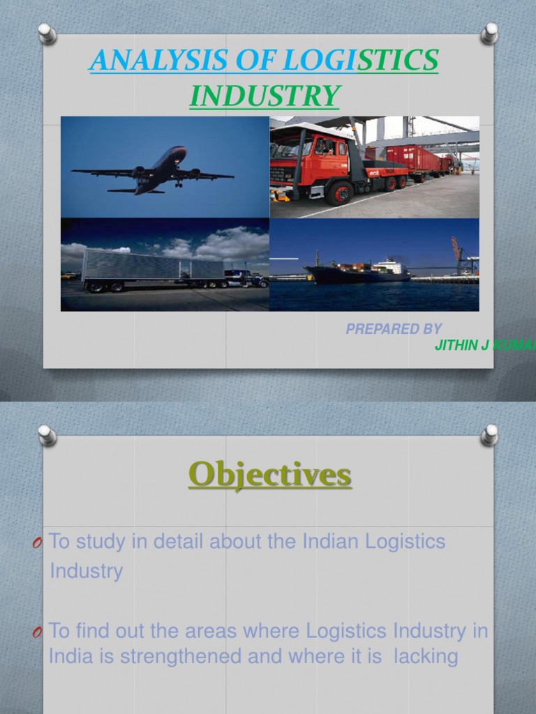 Analysis of the Growing Indian Logistics Industry: Current Status ...