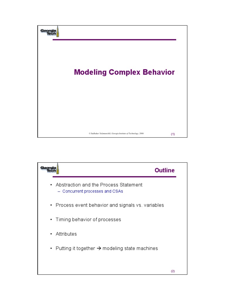 VHDL Chapter4 | PDF | Computer Engineering | Control Flow