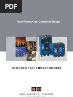 MCCB-With Microprocessor Release MTX2.0 | PDF | Electricity | Electrical Components