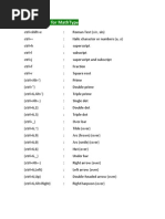 PTC Mathcad Prime 6.0 Keyboard Shortcuts - 6 | PDF