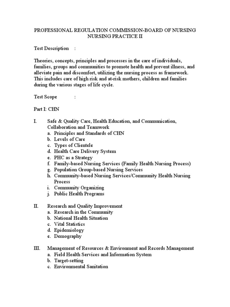 Nursing Practice II | PDF | Health Education | Nursing