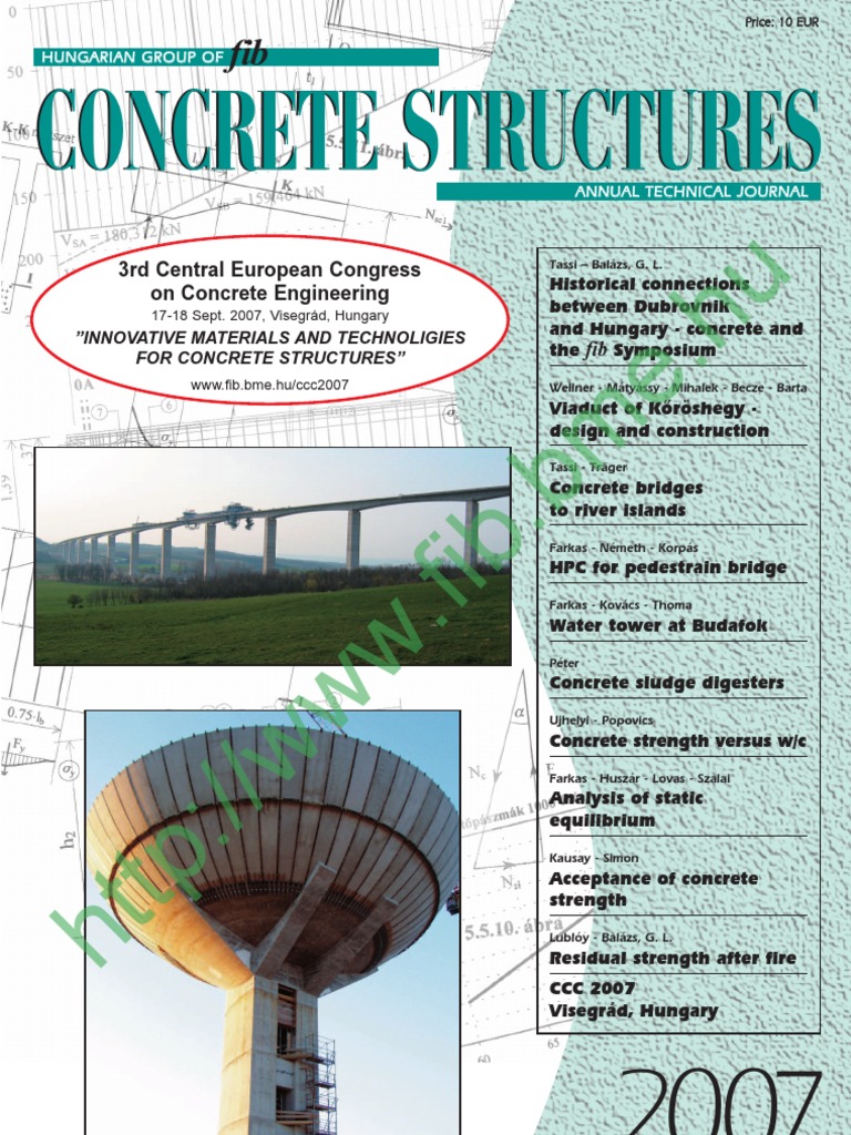 Concrete Structures 2007 | PDF | Structural Engineering | Civil Engineering