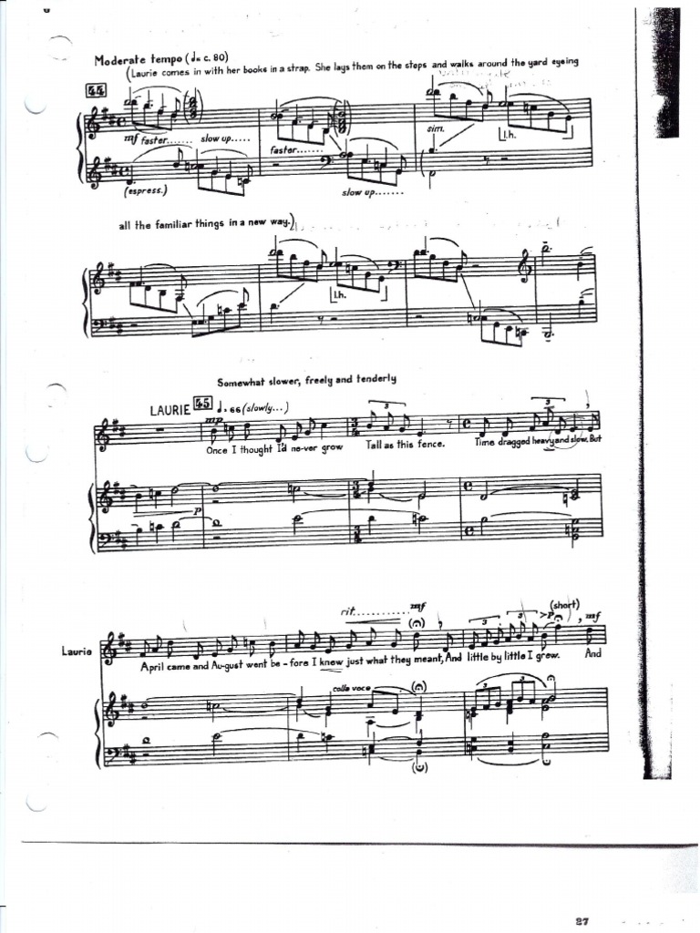 Laurie's Song | PDF
