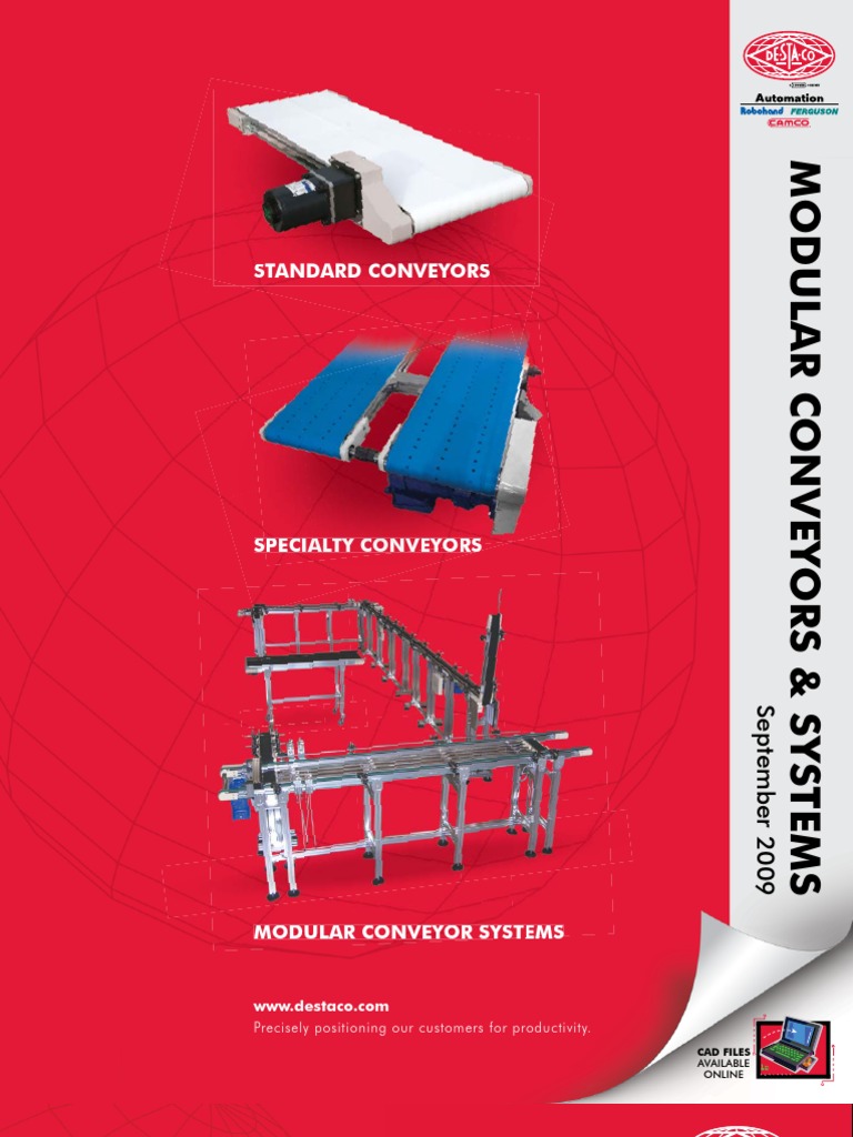 DSC Modular Conveyor Systems Brochure | PDF | Technology & Engineering